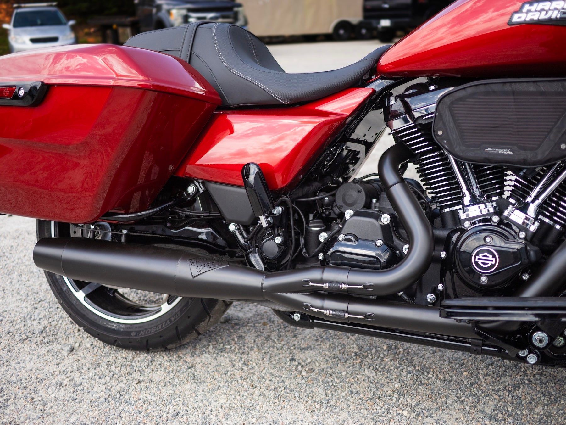 Harley-Davidson M8 Bagger Mid-Length Exhaust – Sawicki Speed